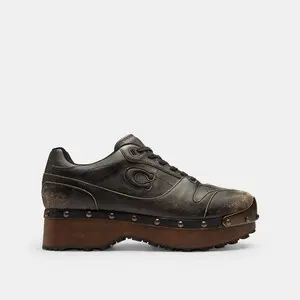 COACH X Brain Dead Soho Wooden Clog - Black