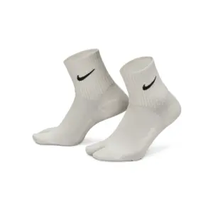 Nike Everyday Plus "rift" Lightweight Split-toe Ankle Socks - Grey