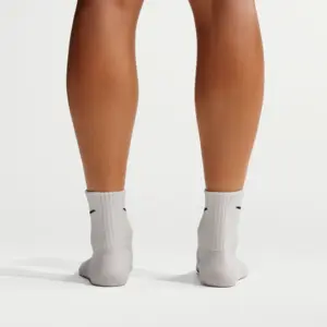 Nike Everyday Plus "rift" Lightweight Split-toe Ankle Socks - Grey