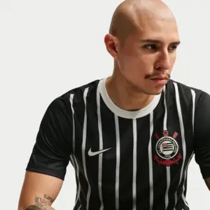 Nike S.c. Corinthians Away Dri-fit Soccer Short-sleeve Jersey