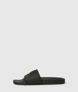 Karl Lagerfeld Ikon Nft Kondo Slides - Black