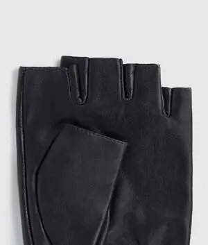 Karl Lagerfeld Ikon Charms Fingerless Gloves