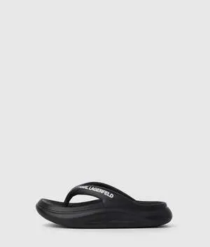 KL JEANS Skoona Ii Slides - Black