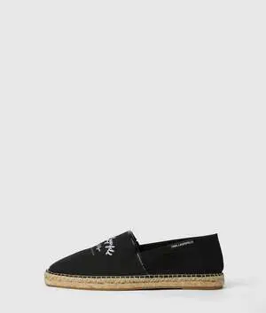 Karl Lagerfeld Kamino Riviera Espadrilles - Black