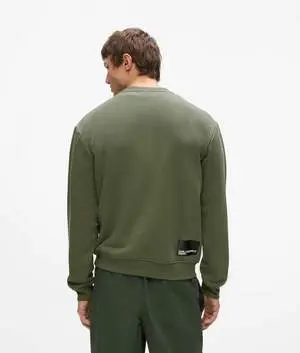Karl Lagerfeld Regular Fit Logo Sweatshirt - Beetle