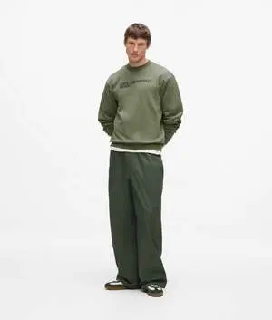 Karl Lagerfeld Regular Fit Logo Sweatshirt - Beetle