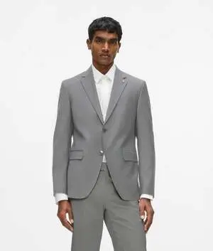 Karl Lagerfeld Wool-blend Blazer - Grey
