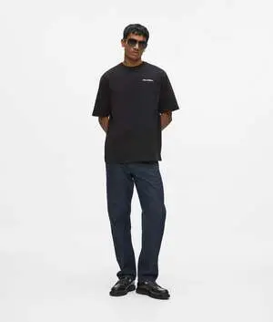 Karl Lagerfeld Straight Leg Bottoms For Men