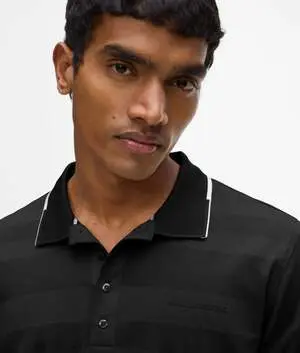 Karl Lagerfeld Striped Polo Shirt
