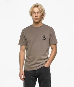 Karl Lagerfeld Monogram T-shirt - Iron