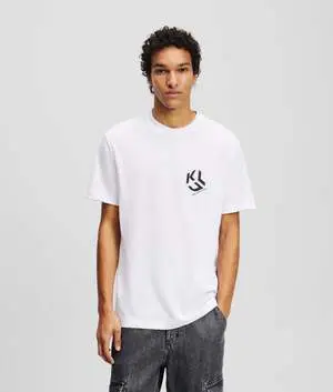 Karl Lagerfeld Monogram T-shirt - White