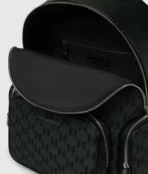 Karl Lagerfeld K/monogram Jacquard Backpack