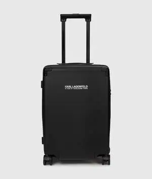 Karl Lagerfeld Rue St-guillaume Trolley Case - Black