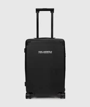 Karl Lagerfeld Rue St-guillaume Trolley Case - Black