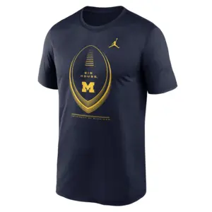 Nike Michigan Primetime Football Icon Legend Dri-fit College T-shirt