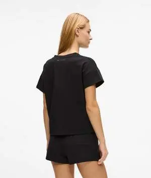 Karl Lagerfeld Ikon Short Pajama Set - Black