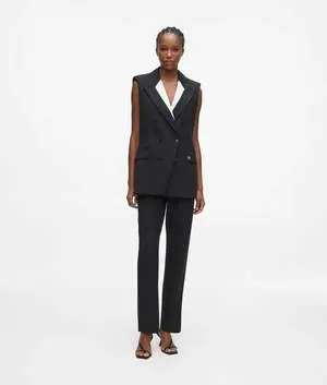 Karl Lagerfeld Tailored Slim Fit Pants - Black