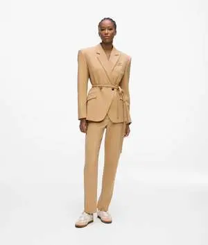 Karl Lagerfeld Tailored Slim Fit Pants - Nougat