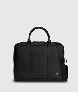 Karl Lagerfeld K/panel Briefcase - Black