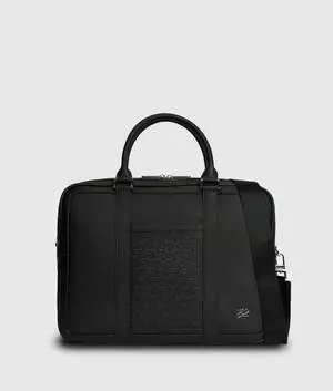 Karl Lagerfeld K/panel Briefcase - Black