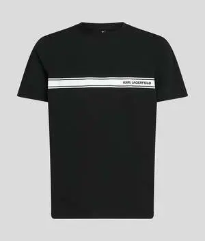 Karl Lagerfeld Logo Beach T-shirt - Black