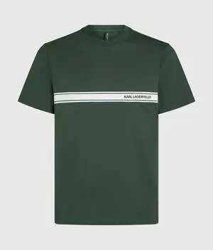 Karl Lagerfeld Logo Beach T-shirt - Deep Forest