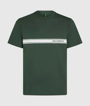 Karl Lagerfeld Logo Beach T-shirt - Deep Forest