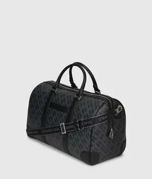 Karl Lagerfeld Ikon Monogram Weekender Bag
