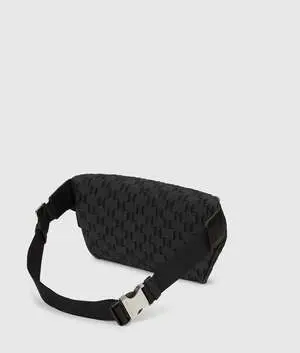 Karl Lagerfeld K/monogram Jacquard Belt Bag