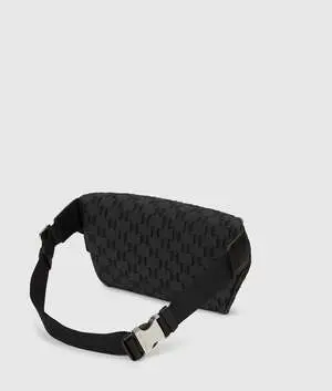 Karl Lagerfeld K/monogram Jacquard Belt Bag