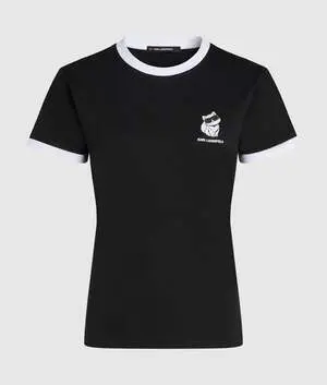 Karl Lagerfeld Ikon Choupette Slim-fit T-shirt