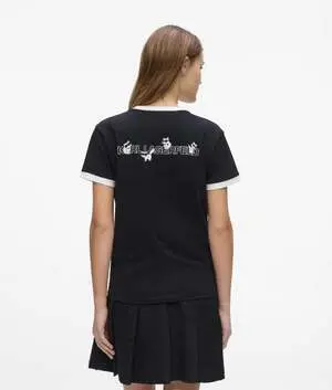 Karl Lagerfeld Ikon Choupette Slim-fit T-shirt