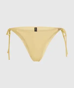 Karl Lagerfeld Side-tie Bikini Bottoms - Sunshine Yellow