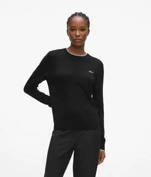 Karl Lagerfeld Fine Knit Knitwear For Women