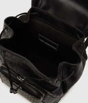 Karl Lagerfeld K/loom Leather Backpack