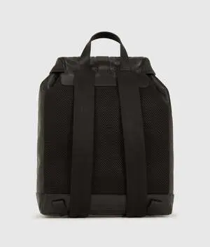 Karl Lagerfeld K/loom Leather Backpack With Monogram Embossing