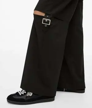 KL JEANS Jeans Buckled Cut-out Tailored Pants