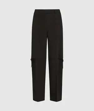 KL JEANS Jeans Buckled Cut-out Tailored Pants