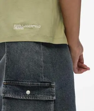 KL JEANS Jeans Seam Detail Tank Top - Tea