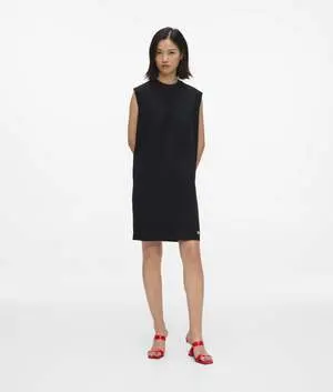 KL JEANS Jeans Raised Seam Tank Dress - Black
