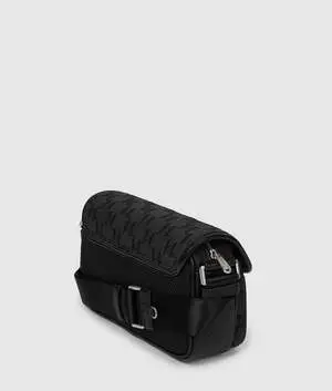 Karl Lagerfeld K/monogram Jacquard Messenger Bag