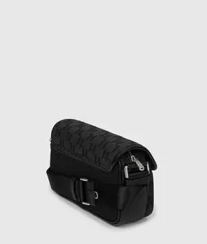 Karl Lagerfeld K/monogram Jacquard Messenger Bag