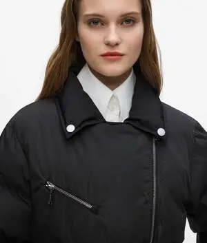 Karl Lagerfeld Biker Puffer Jacket