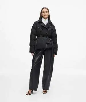 Karl Lagerfeld Biker Puffer Jacket