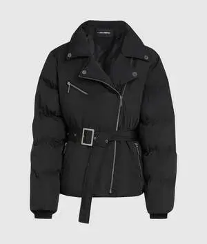 Karl Lagerfeld Biker Puffer Jacket
