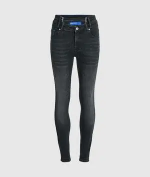 Karl Lagerfeld Cutaway Waist Jeans