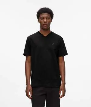 Karl Lagerfeld Kameo V-neck T-shirt - Black