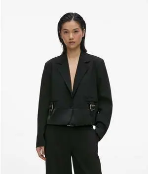 Karl Lagerfeld Single-breasted Blazer - Black
