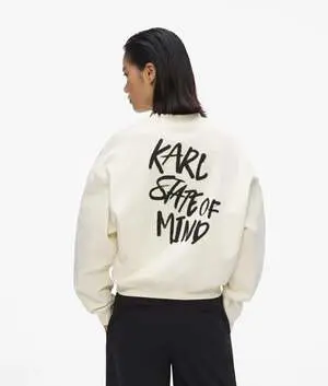 KL JEANS Jeans Boxy Sweatshirt With Graphic Back Print