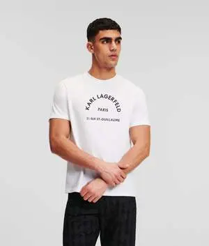 Karl Lagerfeld Rue St-guillaume T-shirt - White